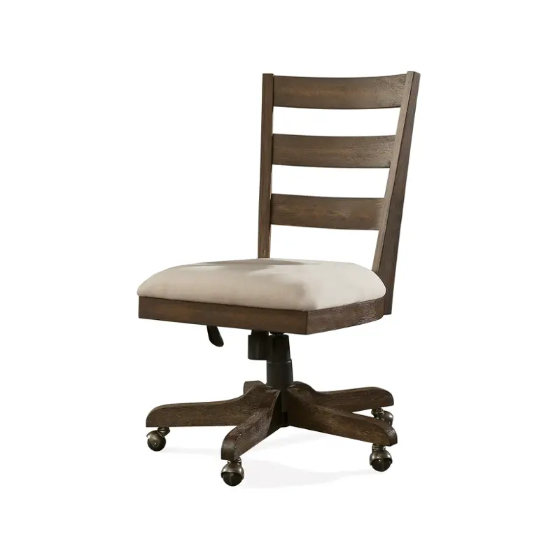 28027 Riverside Furniture Perspectives Wood Back Uph Desk Chair