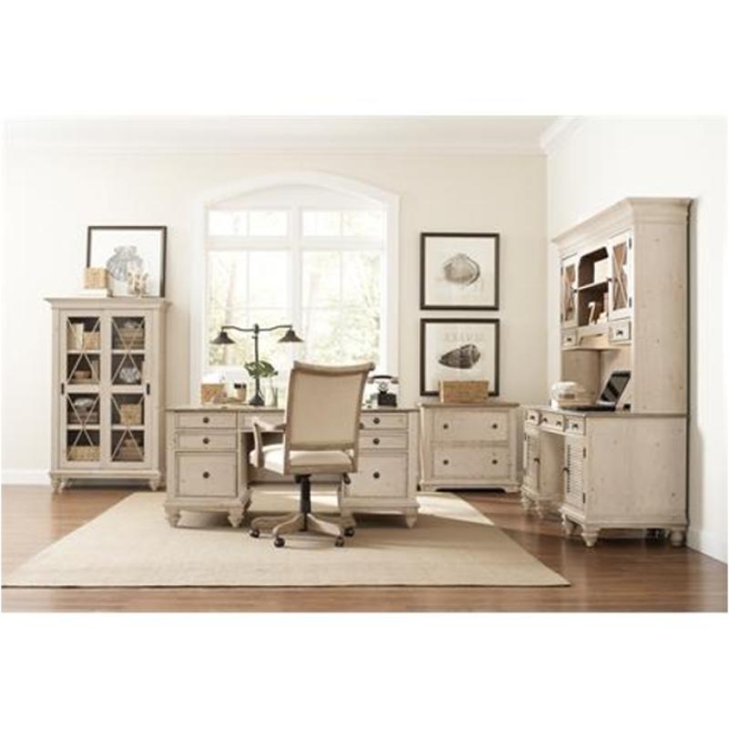 32535 Riverside Furniture Coventry Two Tone Executive Desk