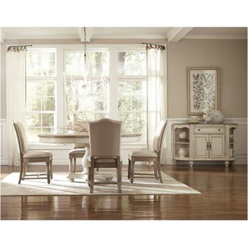 32551 Riverside Furniture Coventry Two Tone Round Dining Table