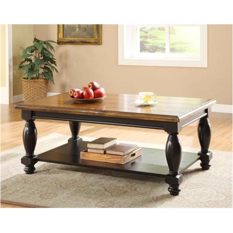41201 Riverside Furniture Delcastle 48in Rectangular Cocktail