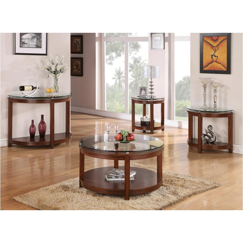 80602 Riverside Furniture Inspiration Retro Round Cocktail Table