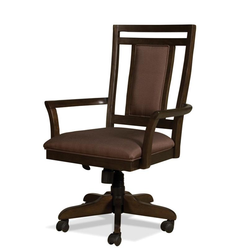 84538 Riverside Furniture Promenade Desk Chair Upholstered