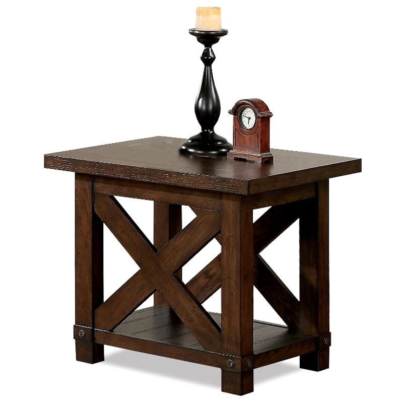 76509 Riverside Furniture Windridge Rectangular End Table
