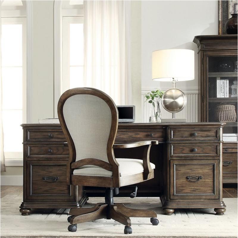 15831 Riverside Furniture Belmeade Executive Desk - Oak