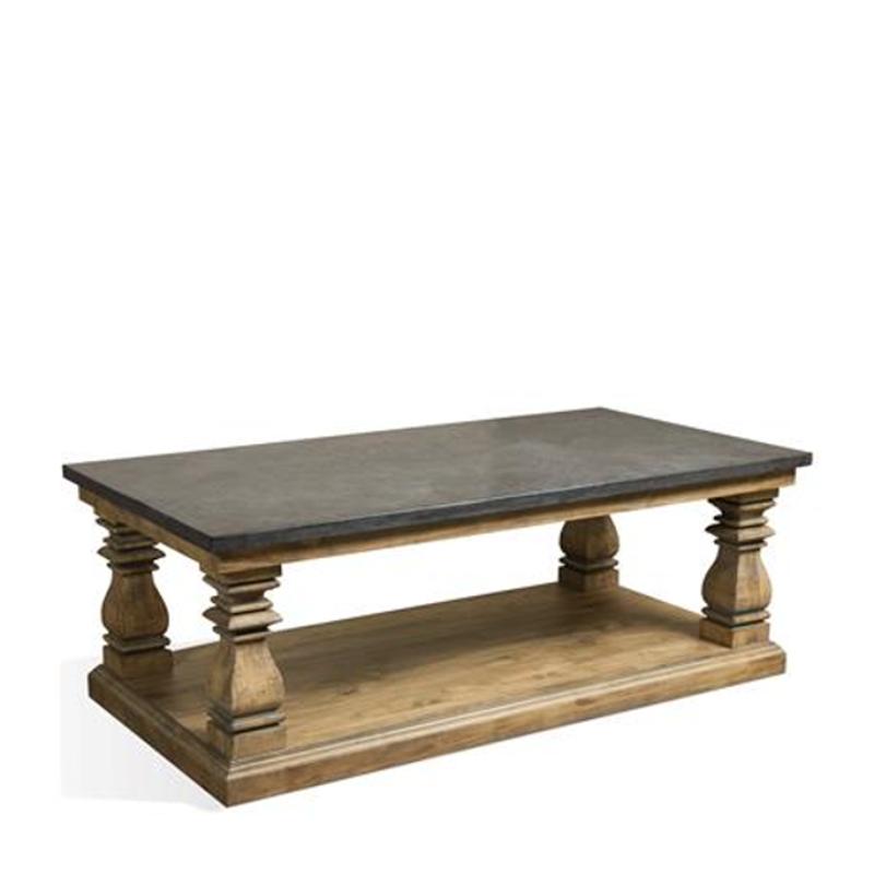 12903 Riverside Furniture Ashton Cocktail Table-wood Base