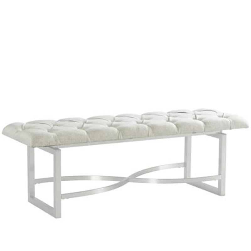 45967 Riverside Furniture Lilly Upholstered Bed Bench