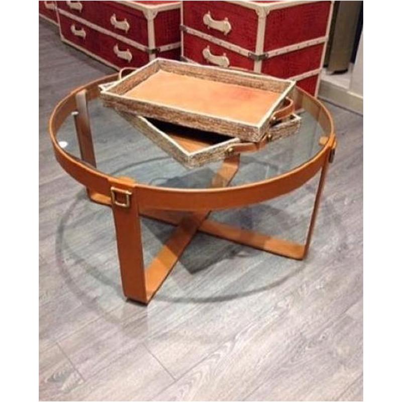 638-80132-15 Hooker Furniture Logan Round Cocktail Table