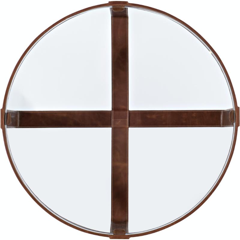 638-80132t-647 Hooker Furniture Logan Round Cocktail Table
