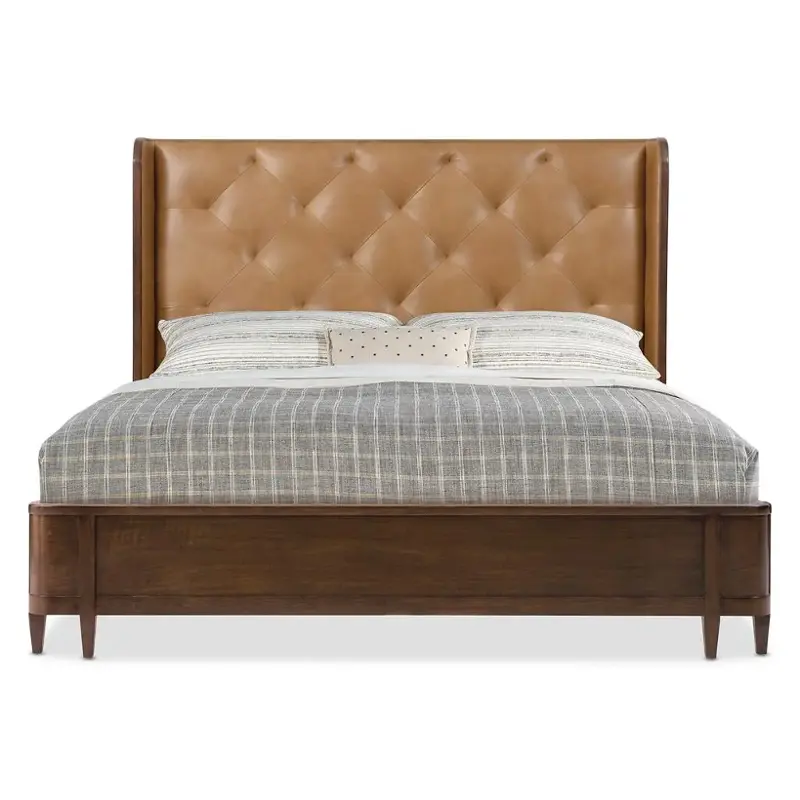 6123-90867-89 Hooker Furniture Archives King Leather Bed