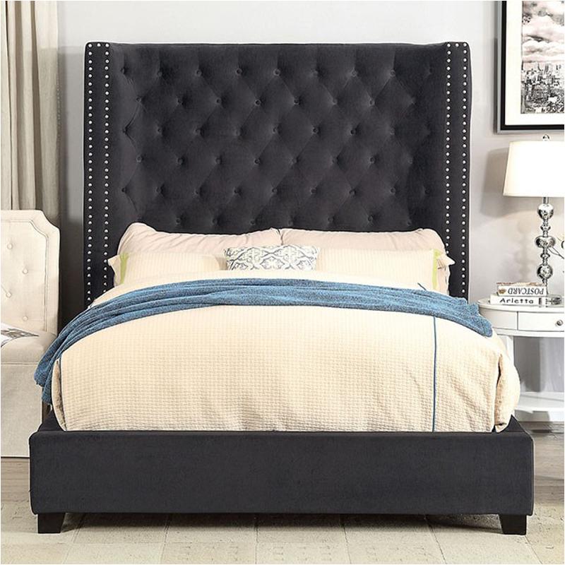 Cm7679bk-q Furniture Of America Mirabelle Queen Bed