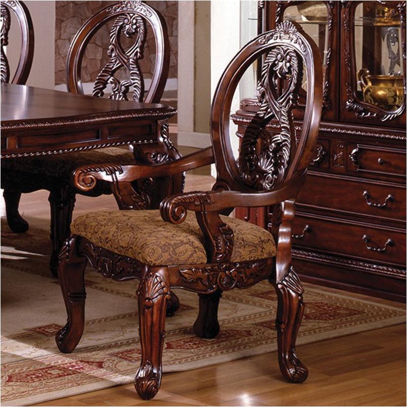 Cm3845ch-ac Furniture Of America Dining Room Furniture Arm Chair