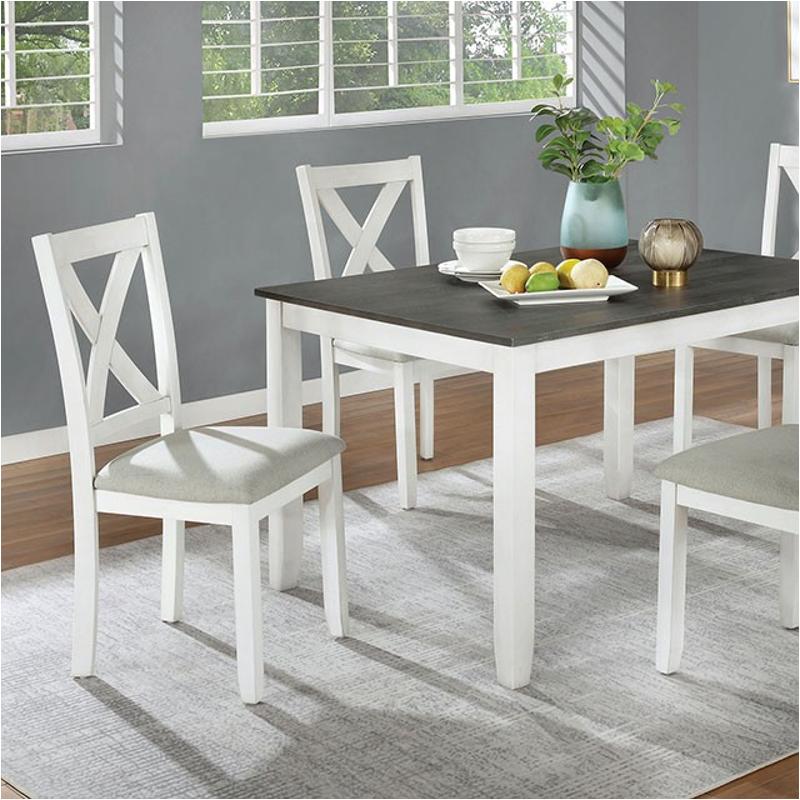 Cm3476wh-t Furniture Of America Dining Table Set