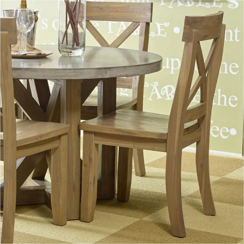 757-611 Jofran Furniture 757 Series X Back Side Chair