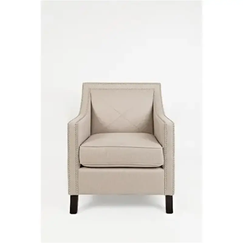 Luca-ch-taupe Jofran Furniture Luca Accent Furniture Club Chair