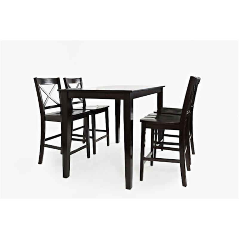 552-54 Jofran Furniture Espresso Finish Counter Height Table