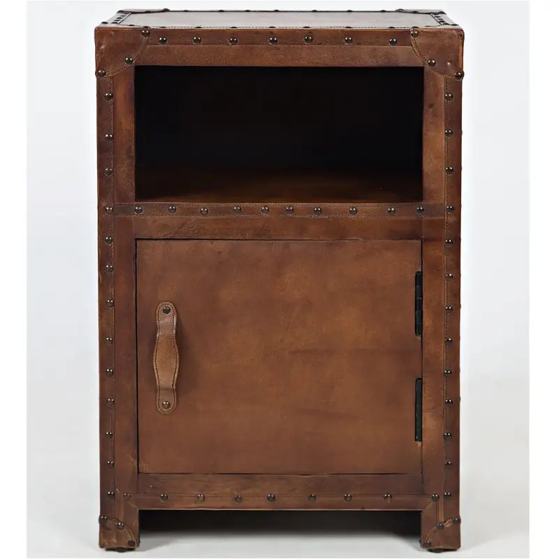 1730-74 Jofran Furniture Accent Table With Open Storage