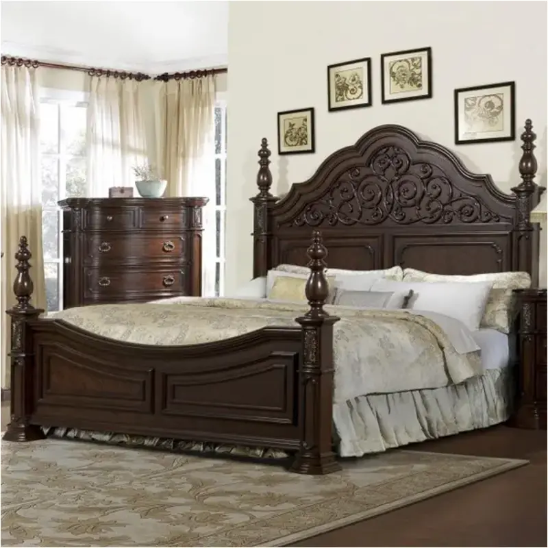 518150 Pulaski Furniture Cassara Queen Poster Bed