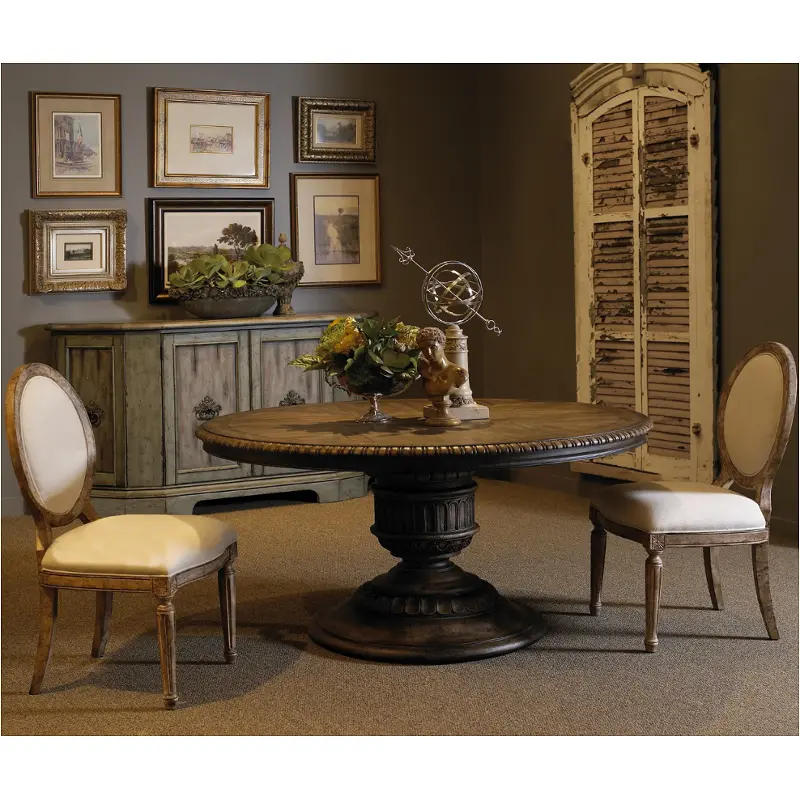 201007 Pulaski Furniture Accentrics Round Table Base - Daphne