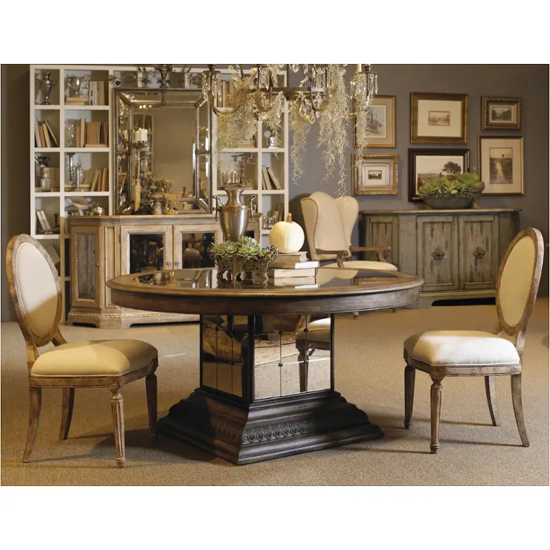 201011 Pulaski Furniture Accentrics Round Table Base - Aphrodite