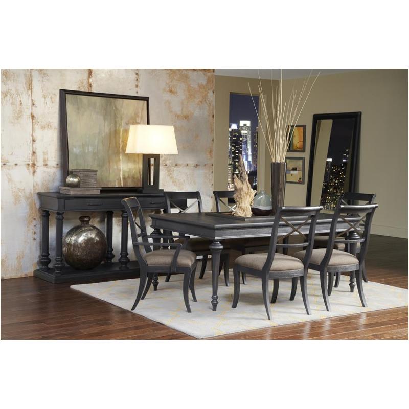 402240 Pulaski Furniture Vintage Tempo Dining Room Leg Table