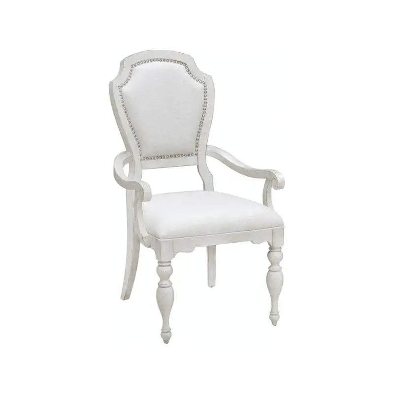 P166271 Pulaski Furniture Upholstered Dining Arm Chair