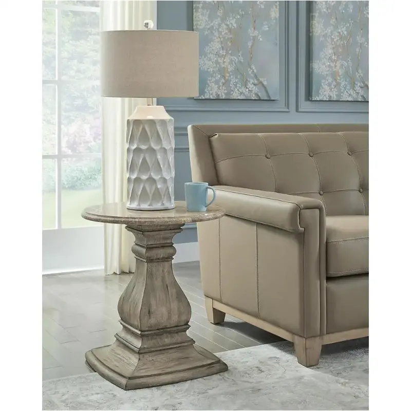 P330256 Pulaski Furniture Garrison Cove Round End Table