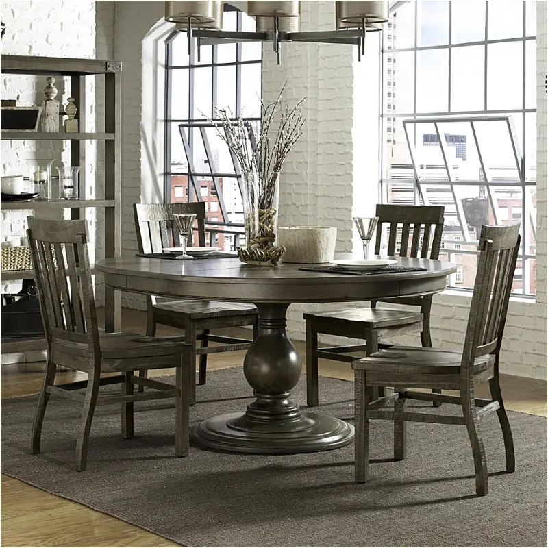 D2471-22t Magnussen Home Furniture Karlin Round Dining Table D2471-22t Magnussen Home Furniture Karlin Round Dining Table