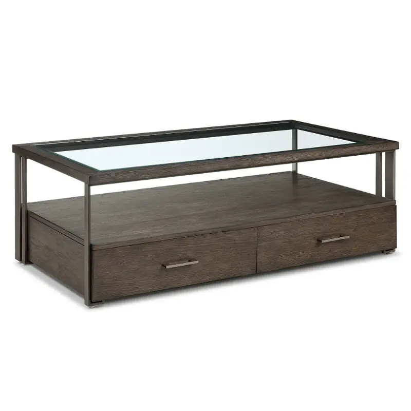 T5550-43 Magnussen Home Furniture Rectangular Cocktail Table