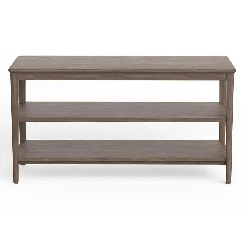 T5695-72 Magnussen Home Furniture Rectangular Shelf Sofa Table T5695-72 Magnussen Home Furniture Rectangular Shelf Sofa Table