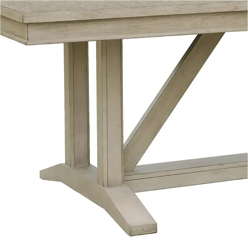 S860dj-131a Samuel Lawrence Furniture Gramercy Trestle Table