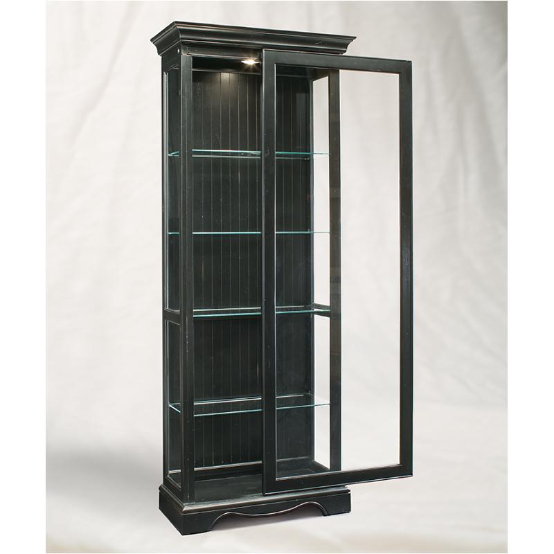 62257 Philip Reinisch Company Black Ambience Display Cabinet