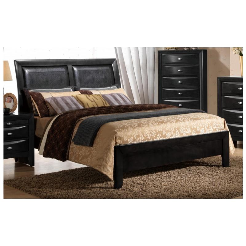 Celia-bl-kb Global Furniture Celia - Black King Bed - Black