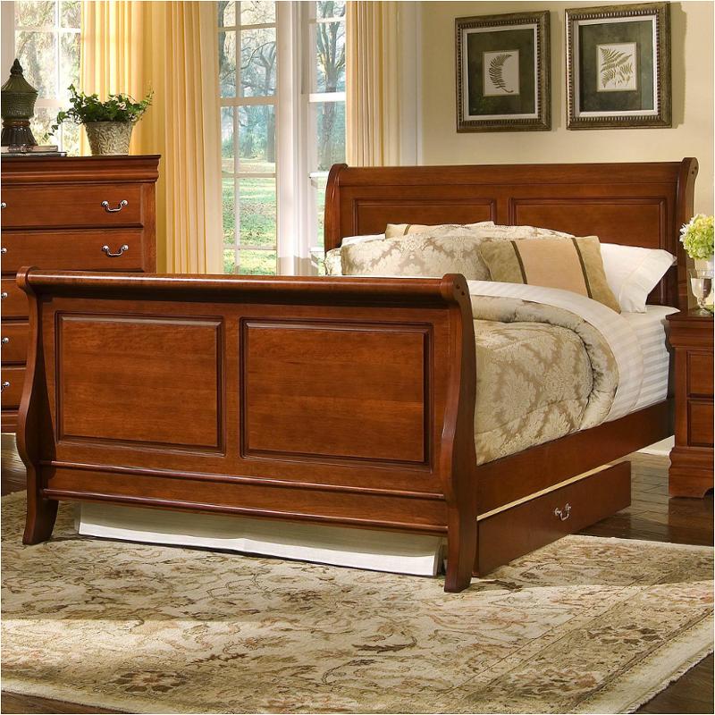 Bb43 663a Vaughan Bassett Furniture Louis Cherry Bed