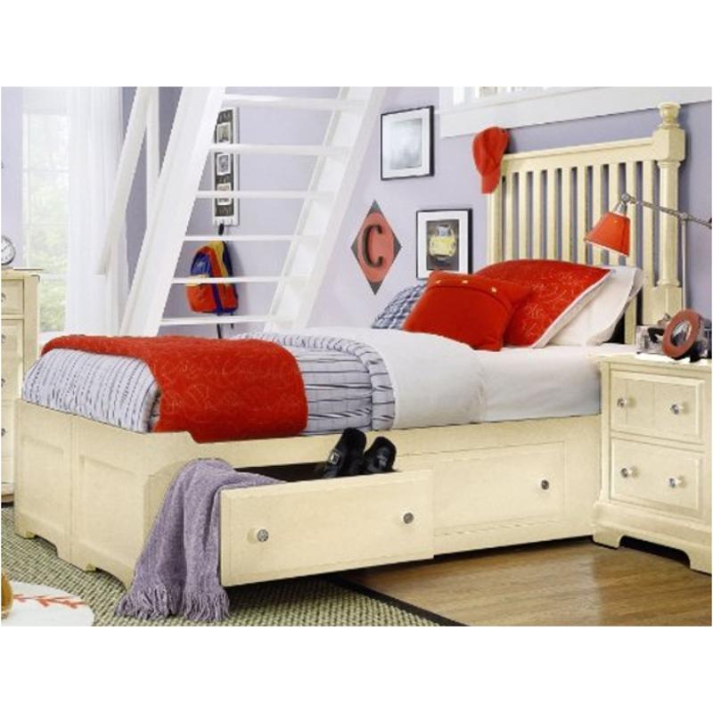 Bb17-557-st Vaughan Bassett Furniture Cottage - Creamy White Bed