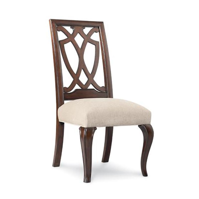 162205-2006 A R T Furniture Avignon Fret Back Side Chair
