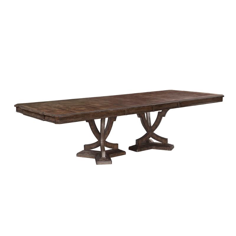 256221-2316tp A R T Furniture Landmark Double Ped Dining Table