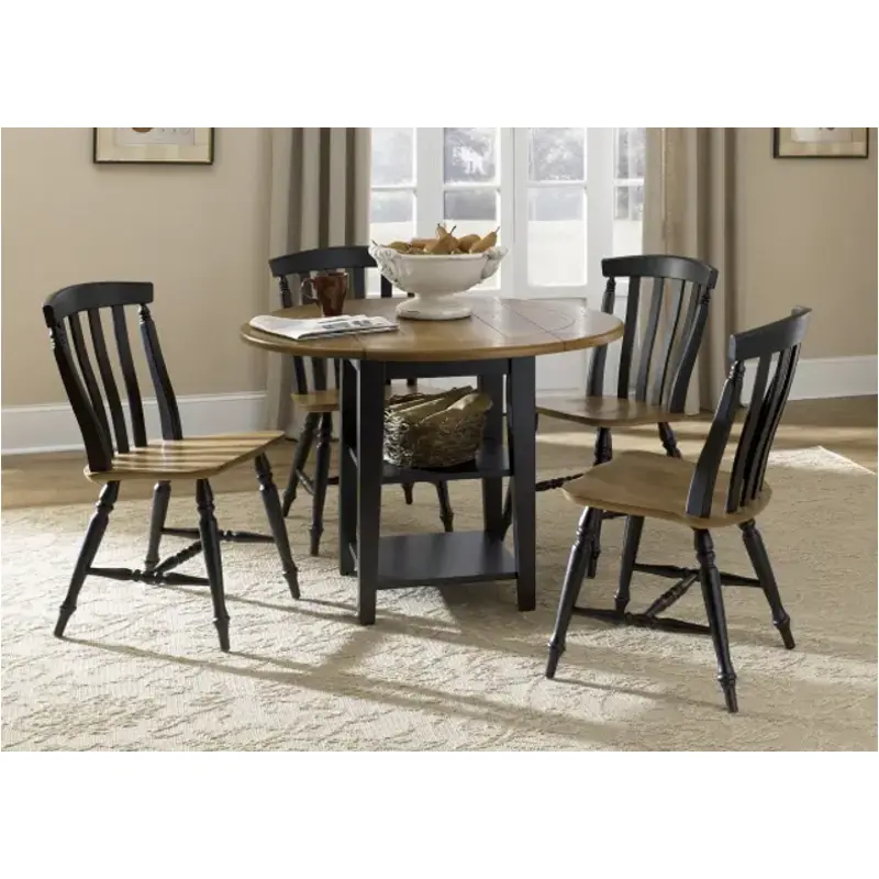 641-t4242 Liberty Furniture Al Fresco Ii Drop Leaf Leg Table