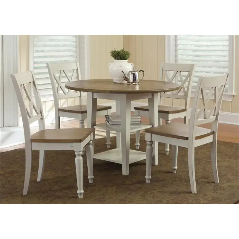 841-t4242 Liberty Furniture Al Fresco Iii Drop Leaf Leg Table
