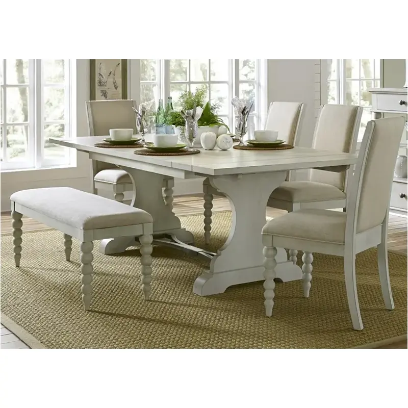 731-t4294 Liberty Furniture Harbor View Iii Dining Trestle Table