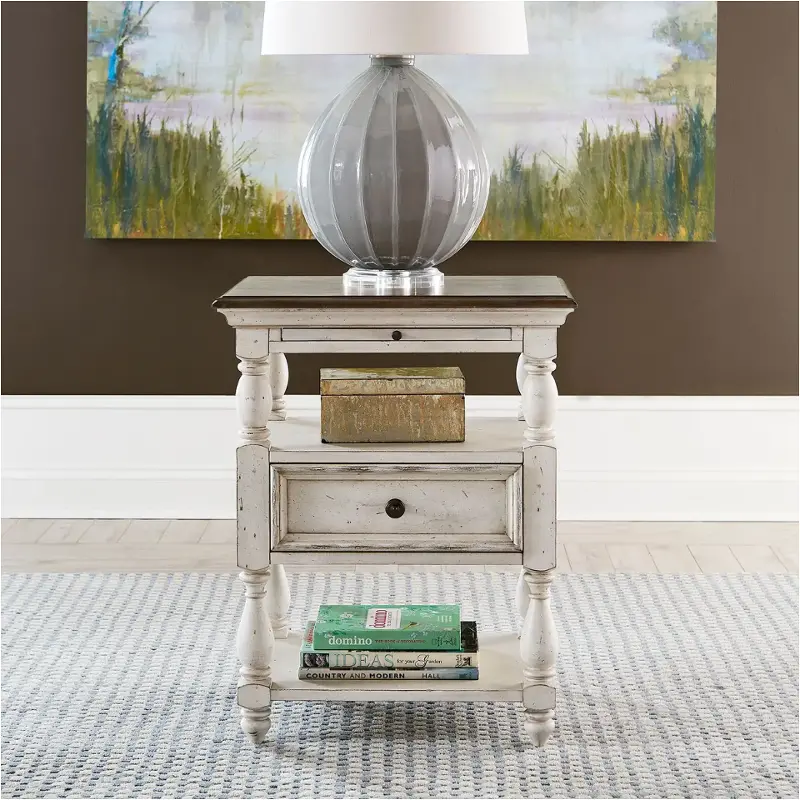 455w-ot1020 Liberty Furniture Abbey Road Drawer End Table