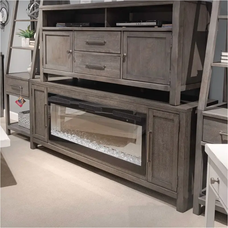 Fire-406-tv78ft Liberty Furniture 78 Inch Fireplace Tv Console
