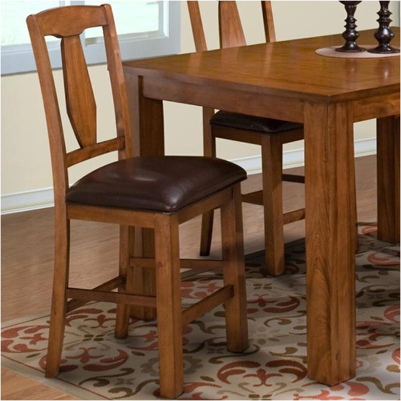 45-829-22 New Classic Furniture Rustic Counter Height Chair