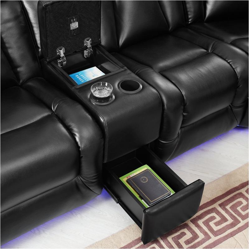 20-1265-40-pbk New Classic Furniture Starlight Sectional Wedge