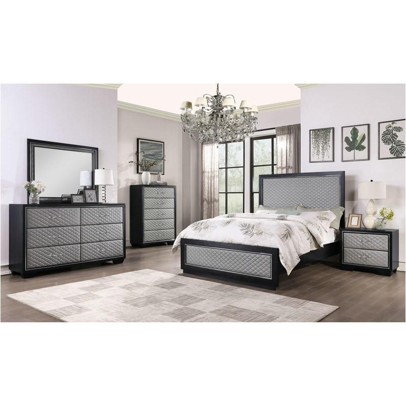 B2025-510 New Classic Furniture Luxor Bedroom Furniture Twin Bed