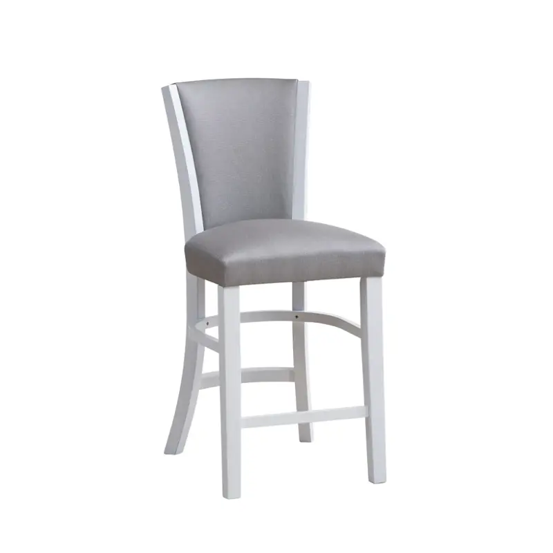 D3639w-22 New Classic Furniture Platina Counter Chair-white