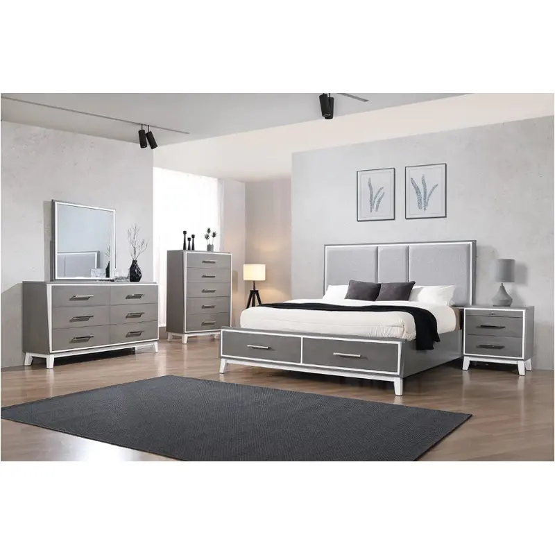 B192g-310 New Classic Furniture Zephyr Queen Storage Bed