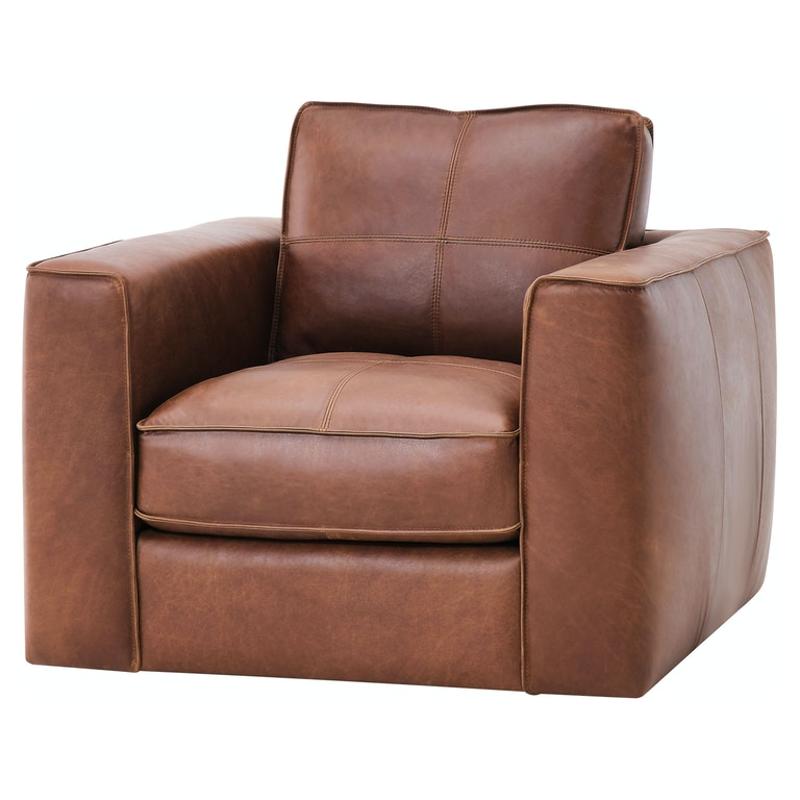 1669-2083s-014408 Leather Italia Georgetowne Living Room Chair