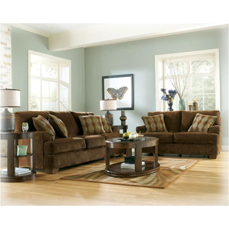 8490035 Ashley Furniture Kennedy - Java Loveseat