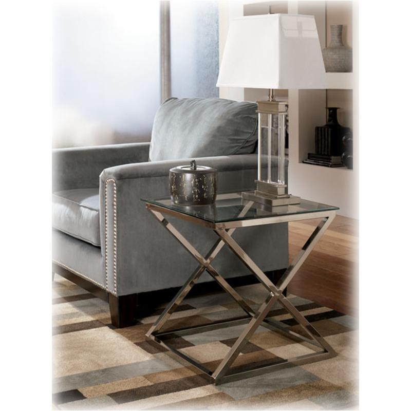T390-3 Ashley Furniture Vinay Rectangular End Table