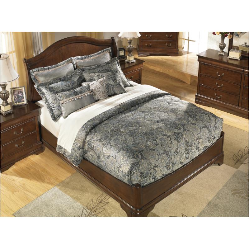 B587-81 Ashley Furniture Queen Sleigh Bed With Platform Fb